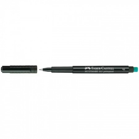 Multimark Overhead Permanent Marker, 0.6mm Tip, Black